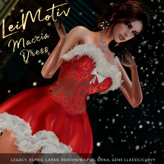 Second Life Marketplace - ~[LeiMotiv] Maccia Dress .// ADD ME
